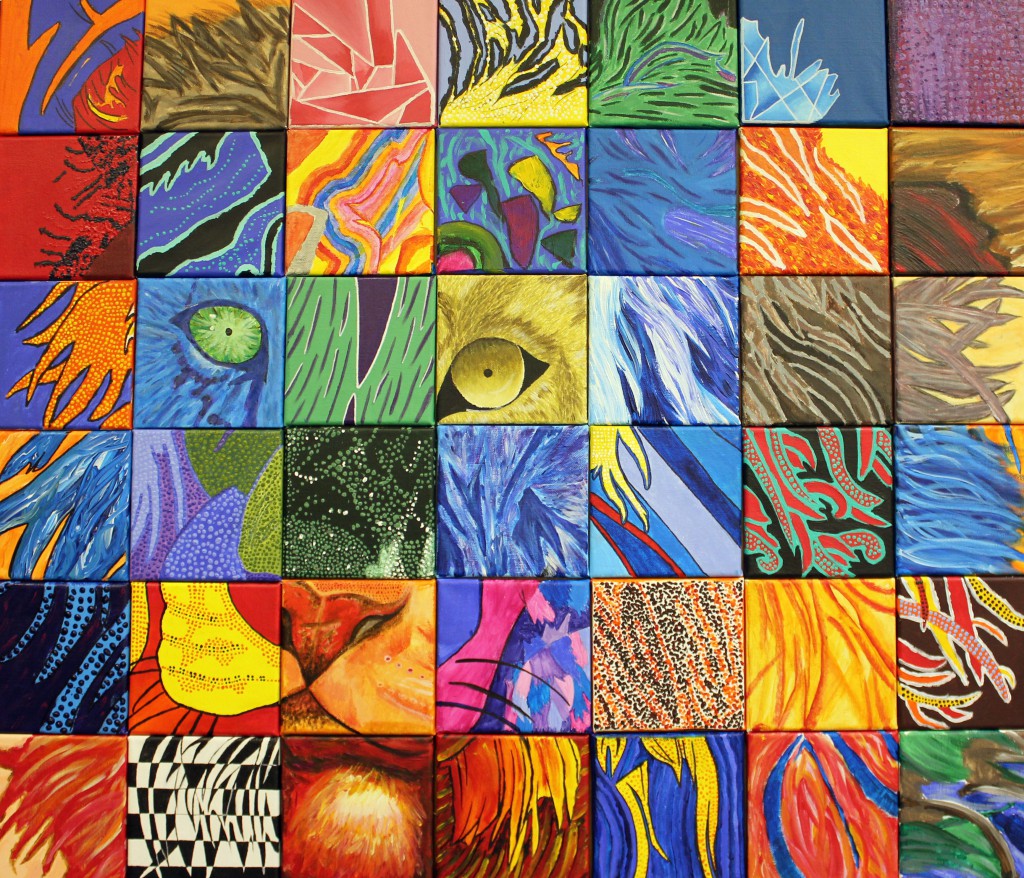 Grade 9 Collaborative Art Project – CRESTWOOD