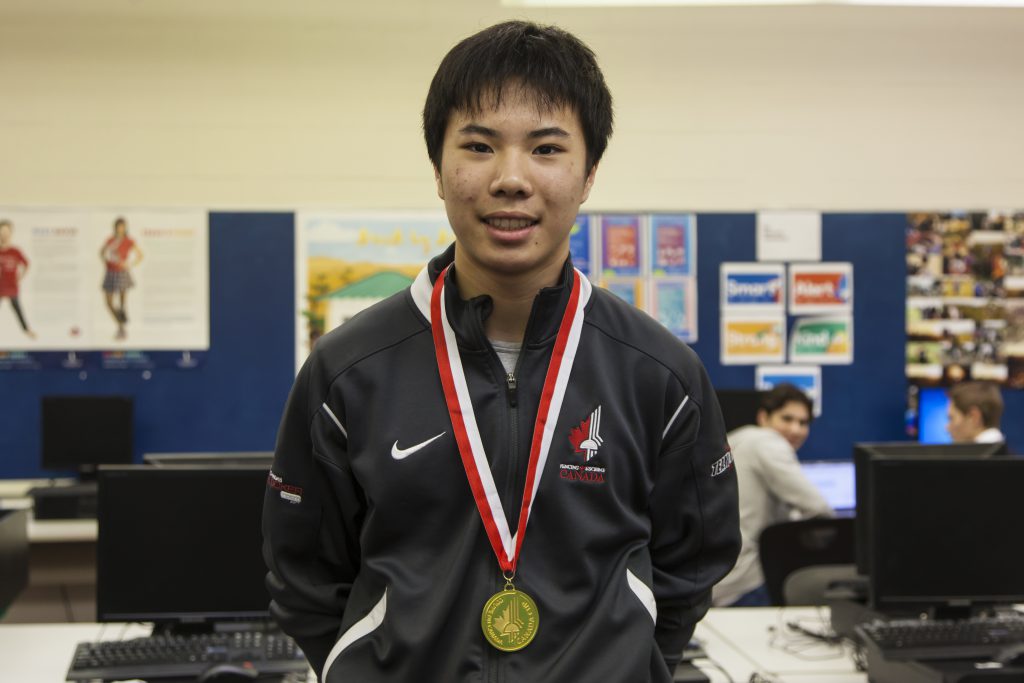 CPC’s Edward Li wins Gold in Fencing – CRESTWOOD