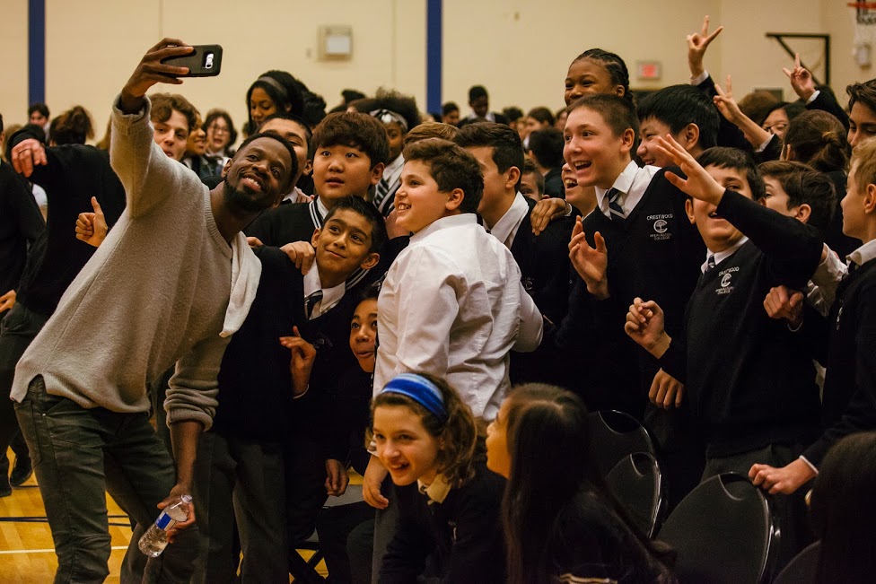 Shaun Boothe at CPC for Black History Month Assembly – CRESTWOOD